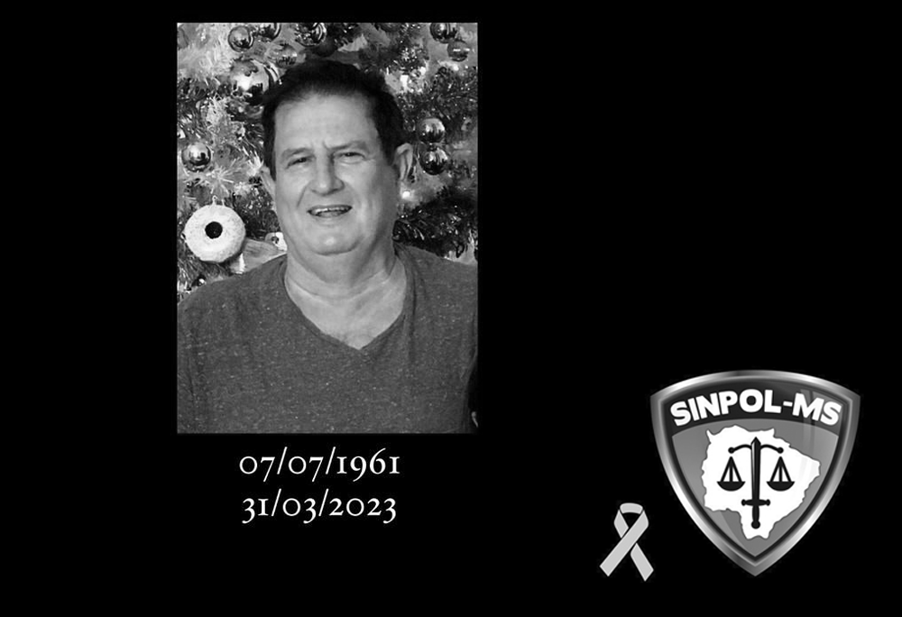 SINPOL-MS Nota de falecimento: Ovalmir Martins Dias